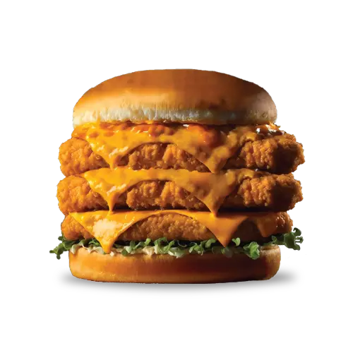 Triple Chicken Burger | DELISH'BUN